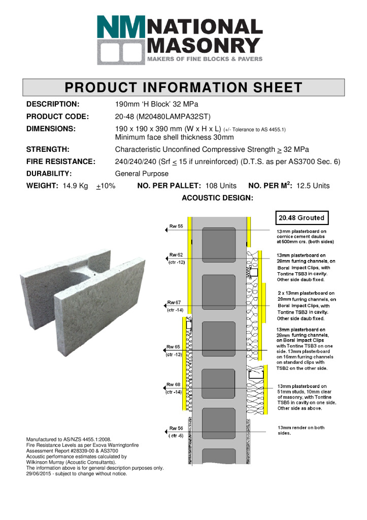 Downloads - National Masonry